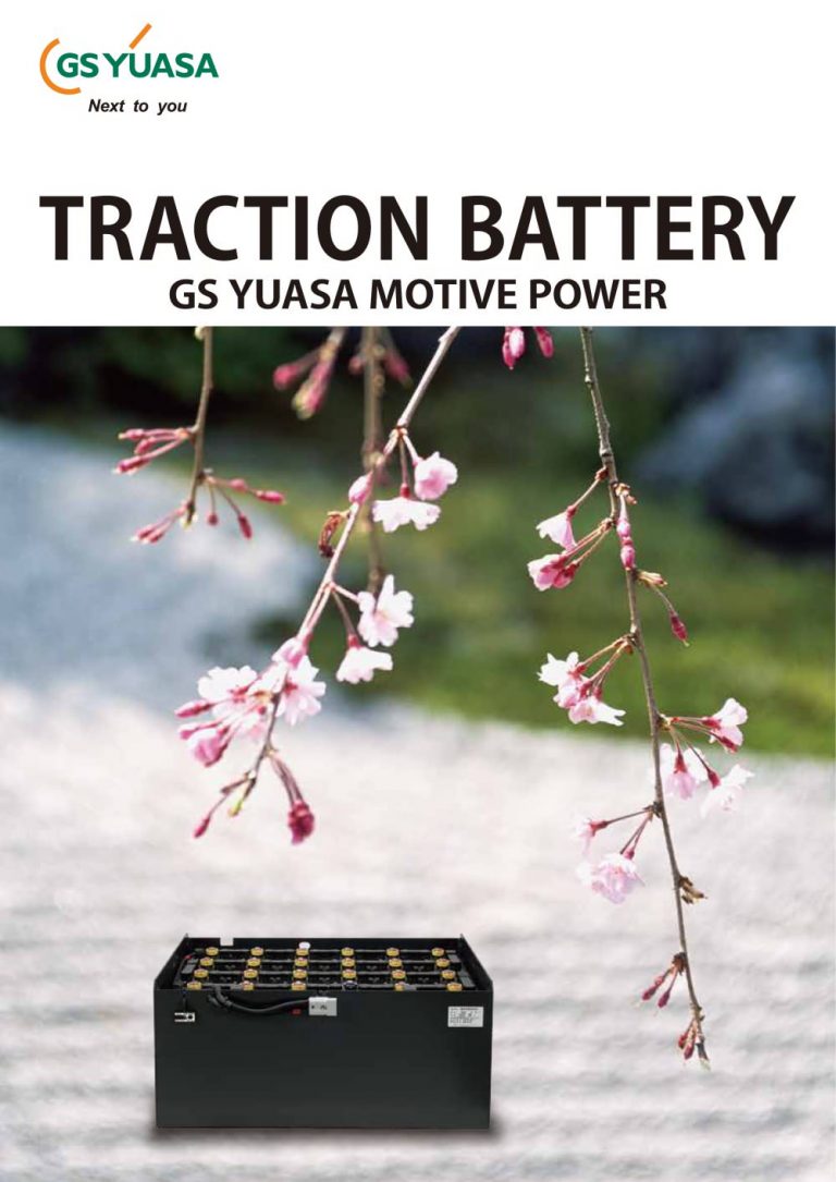 Battery Forklift GS Yuasa | Distributor Baterai UPS, Rectifier, Baterai ...