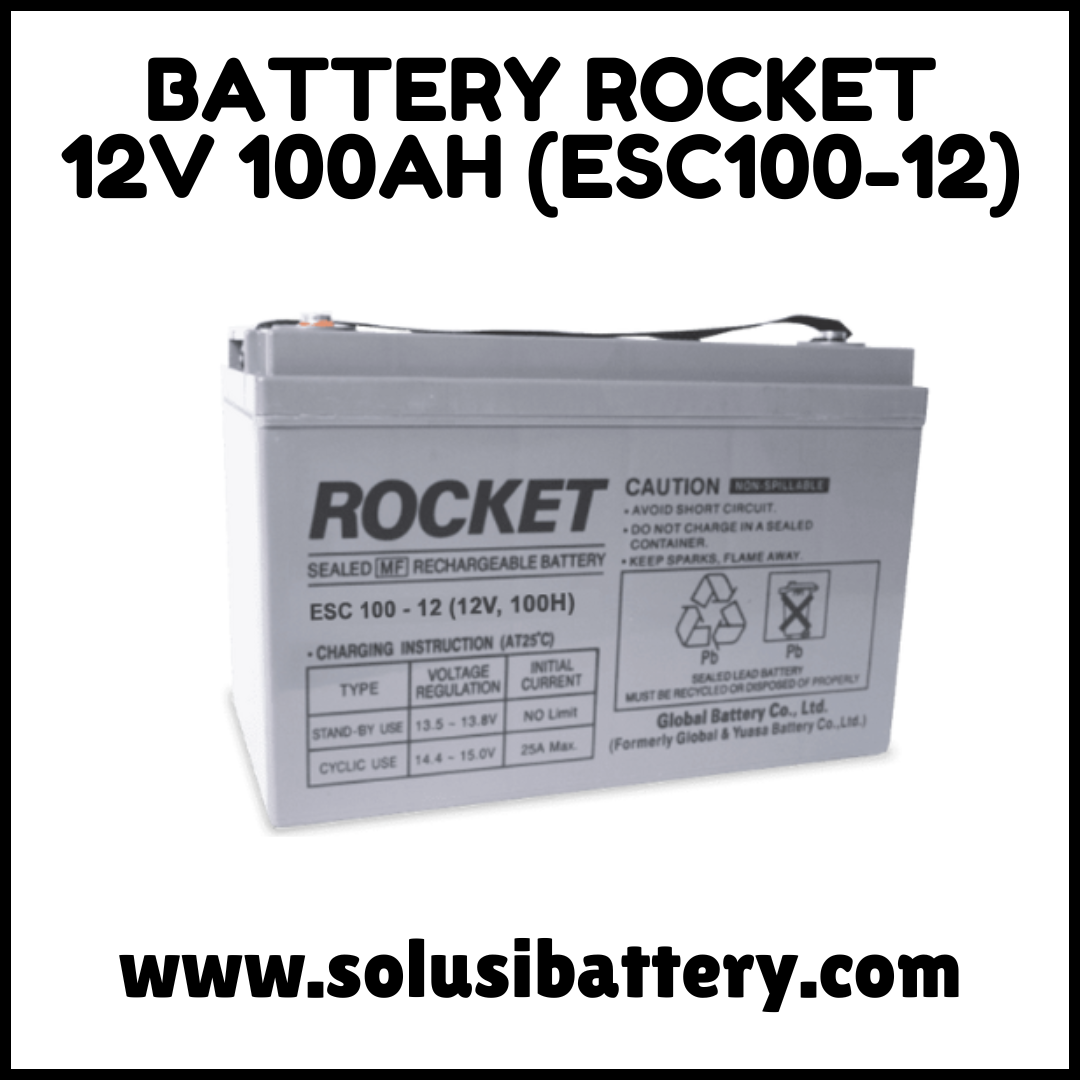 Baterai UPS Rocket ES 26-12 — Solusi Daya Andal untuk UPS Yosigawa di ...